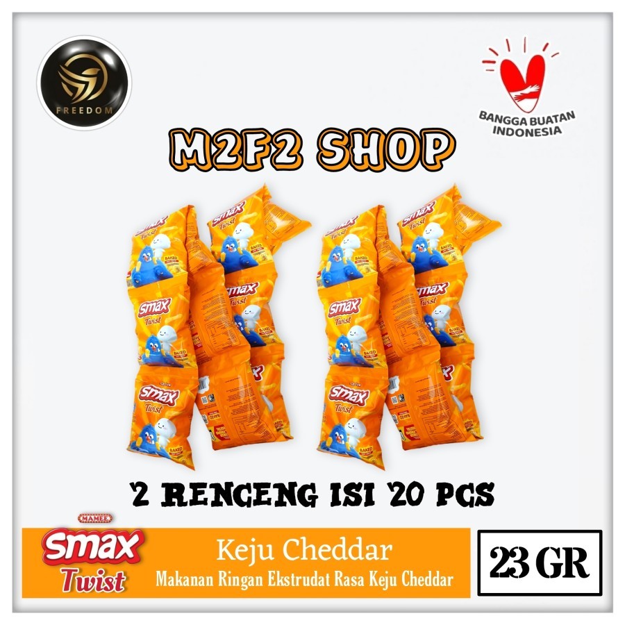 Jual Mamee Smax Twist Keju Cheddar | Cheese Flavour Sachet - 23 gr (Kemasan 2 Renceng) | Shopee ...