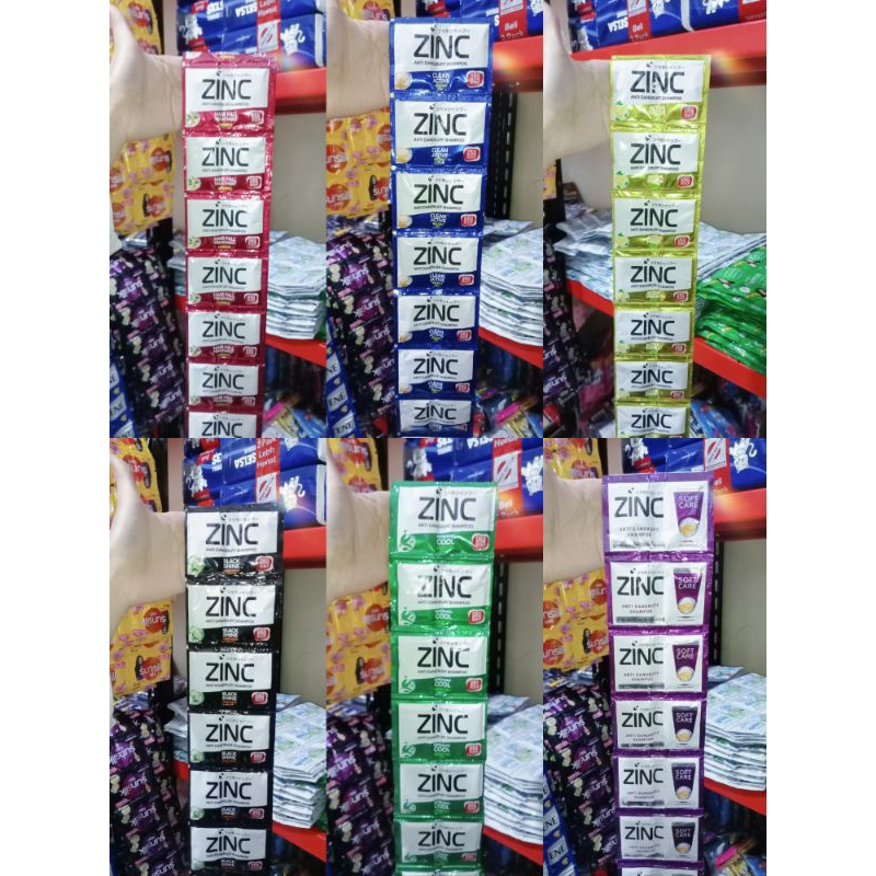 Jual sampo zink 1 renceng 24 sachet | Shopee Indonesia