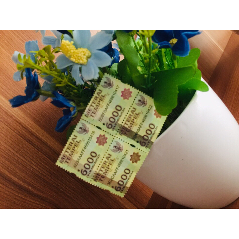 Jual MATERAI ORIGINAL 6000 ISI 6LEMBAR | Shopee Indonesia