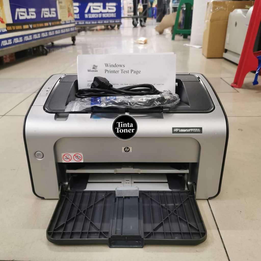 Jual Printer hp laserjet P1006 toner full cocok kalkir cetak document | Shopee Indonesia