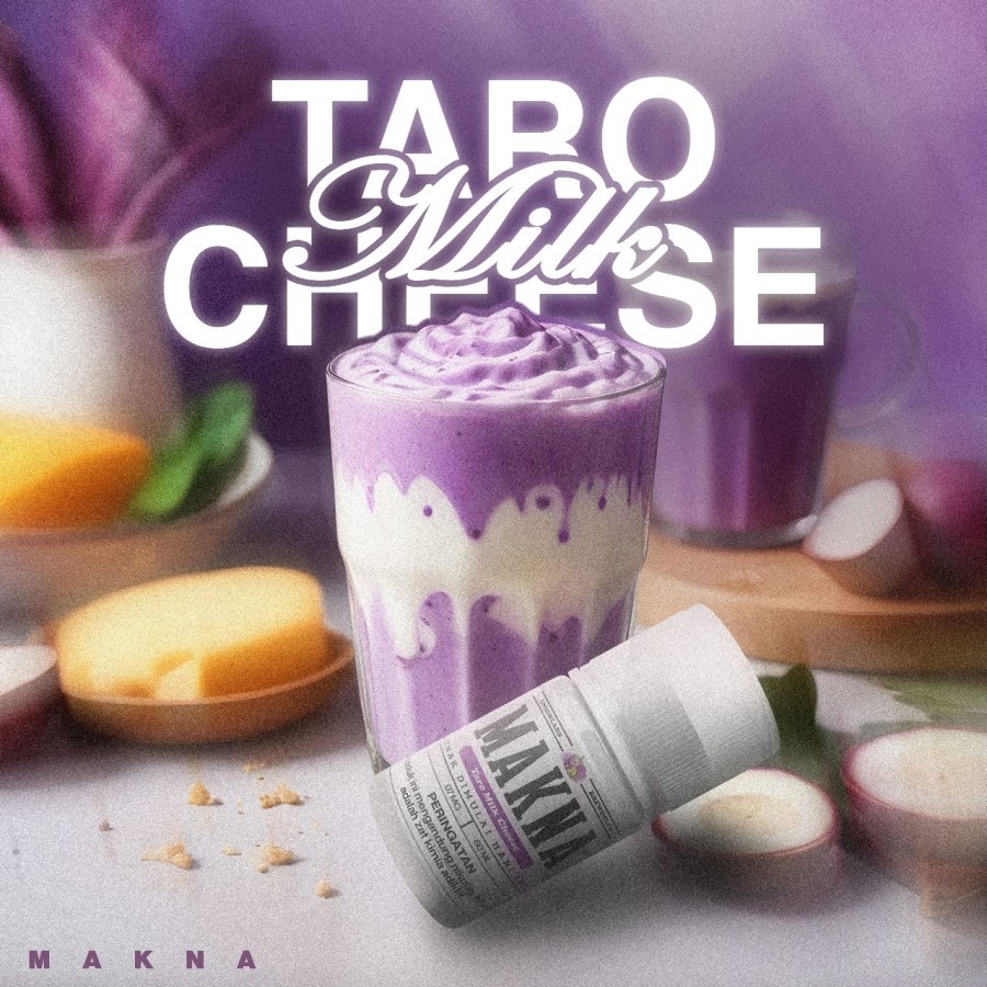 Jual Makna V2 Taro Milk Cheese 3MG/7MG 60ML 100% Authentic Liquid by ...