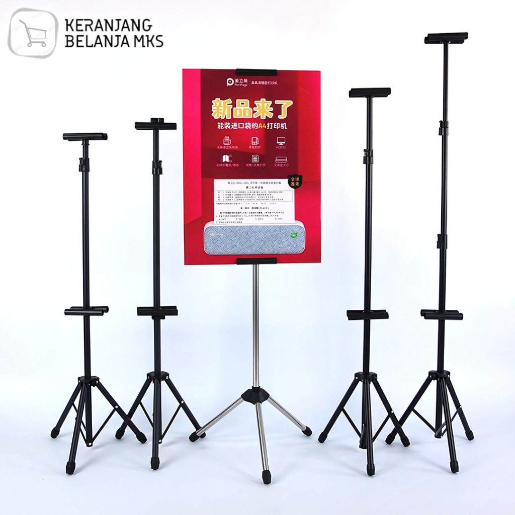 Jual Tripod Stand Banner Display Tiang Iklan Banner & Poster 2 Sisi ...