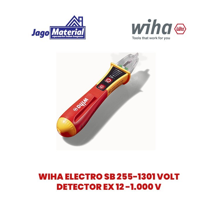 Jual Wiha Insulated Electro SB 255-1301 Volt Detector EX 12 -1.000 V - Detektor Listrik Digital ...
