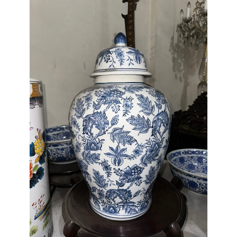 Jual KERAMIK PORCELAIN ORIGINAL TUTUP GUCI | Shopee Indonesia