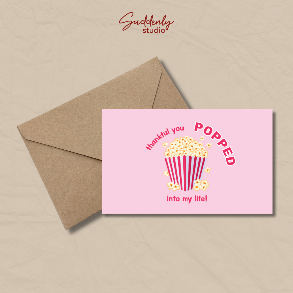 Jual Kartu Ucapan - Greeting Card Loved Ones - Popped Into My Life ...