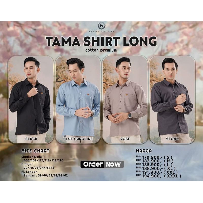 Jual TAMA SHIRT LONG BY NADHEERA LUXURY | Shopee Indonesia