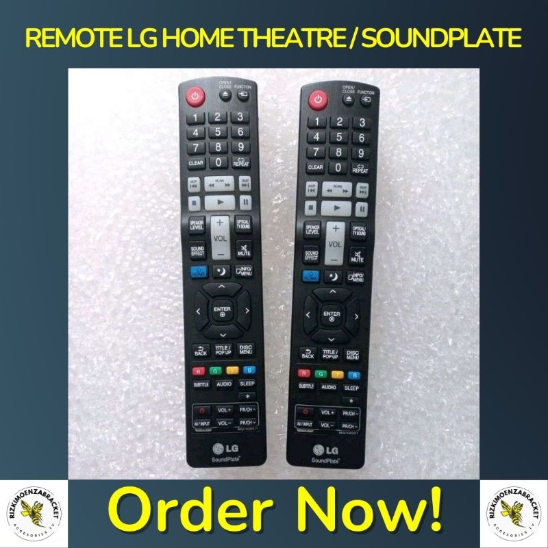 Jual Remote HT Remot Home Theatre LG SoundPlate (Dvd/Blu-Ray Player ...