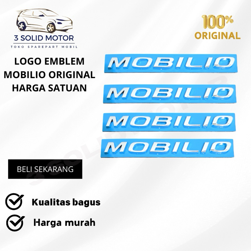 Jual Logo Emblem Mobilio Original | Shopee Indonesia