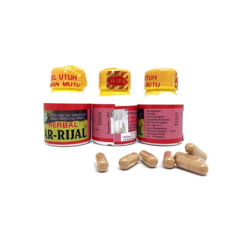 Jual 7006 Ar Rijal Obat Herbal Obat Kuat Sex Pria Tahan Lama Kapsul