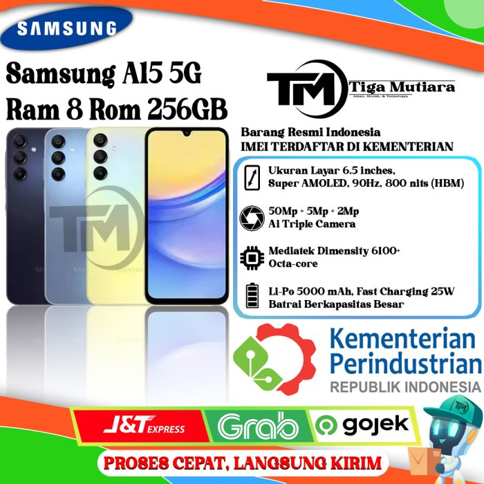 Jual Samsung A15 5G Ram 8 Rom 256GB | Shopee Indonesia