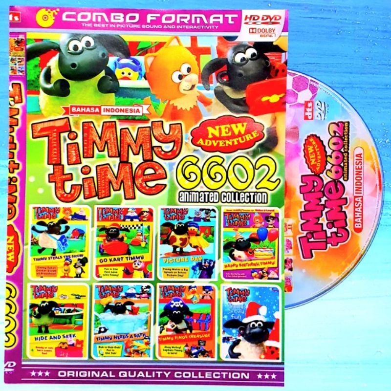 Jual KASET FILM ANAK ANAK KARTUN TIMMY TIME-KASET FILM SHAUN THE SHEEP ...