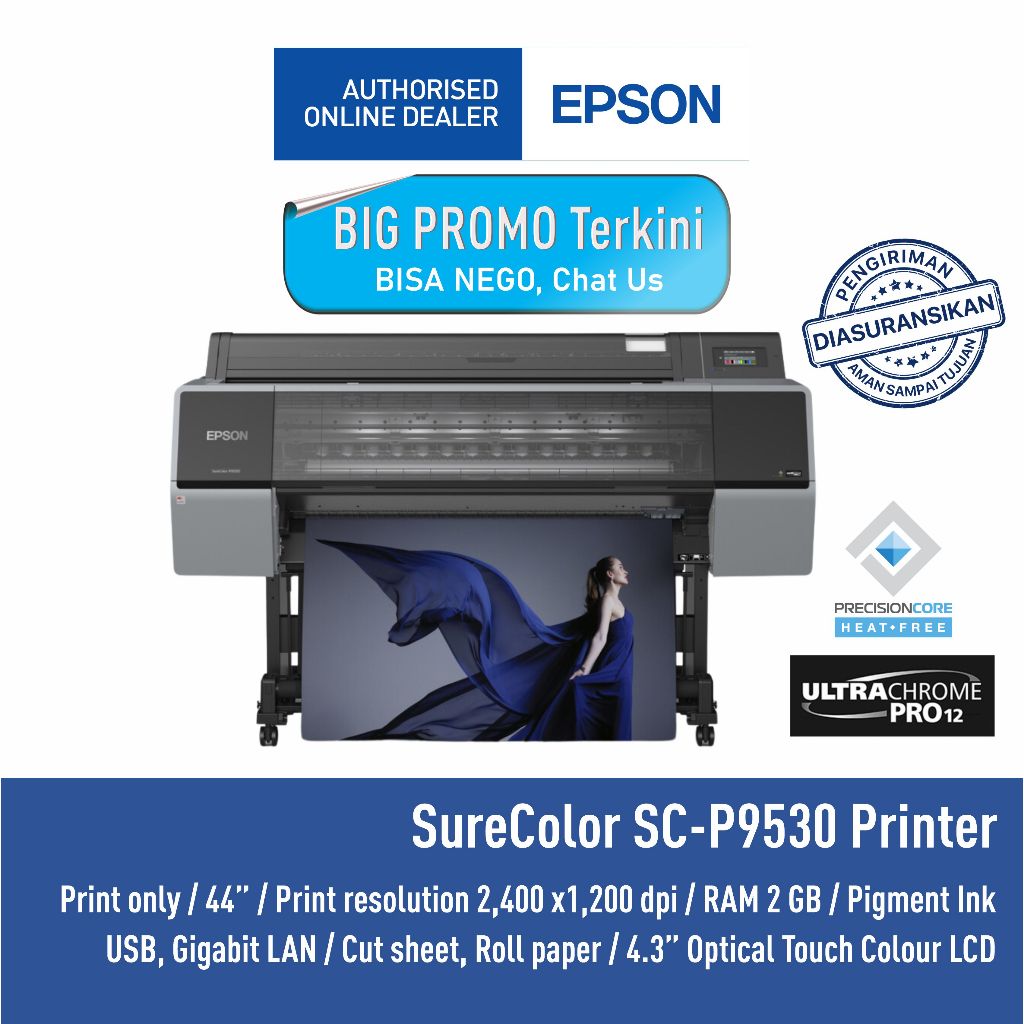 Jual Printer Epson SureColor P9530 SC-P9530 SCP9530 44" 44 INCI 12 Pigment | Shopee Indonesia