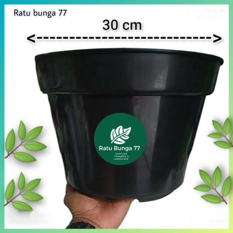 Jual Pot Plastik Ukuran 30cm | Shopee Indonesia