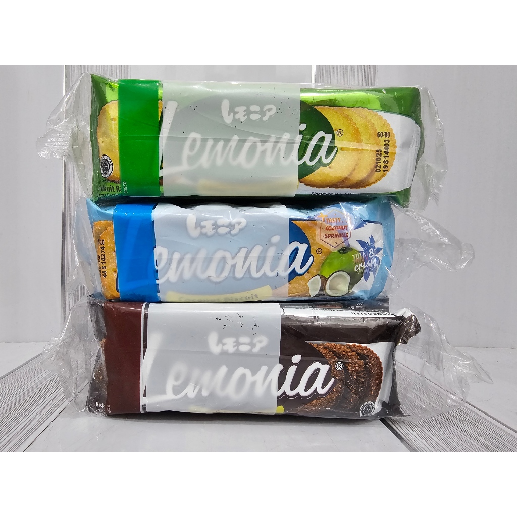 Jual Lemonia Biscuit Lemon Pak 20g x 10 Pcs | Shopee Indonesia