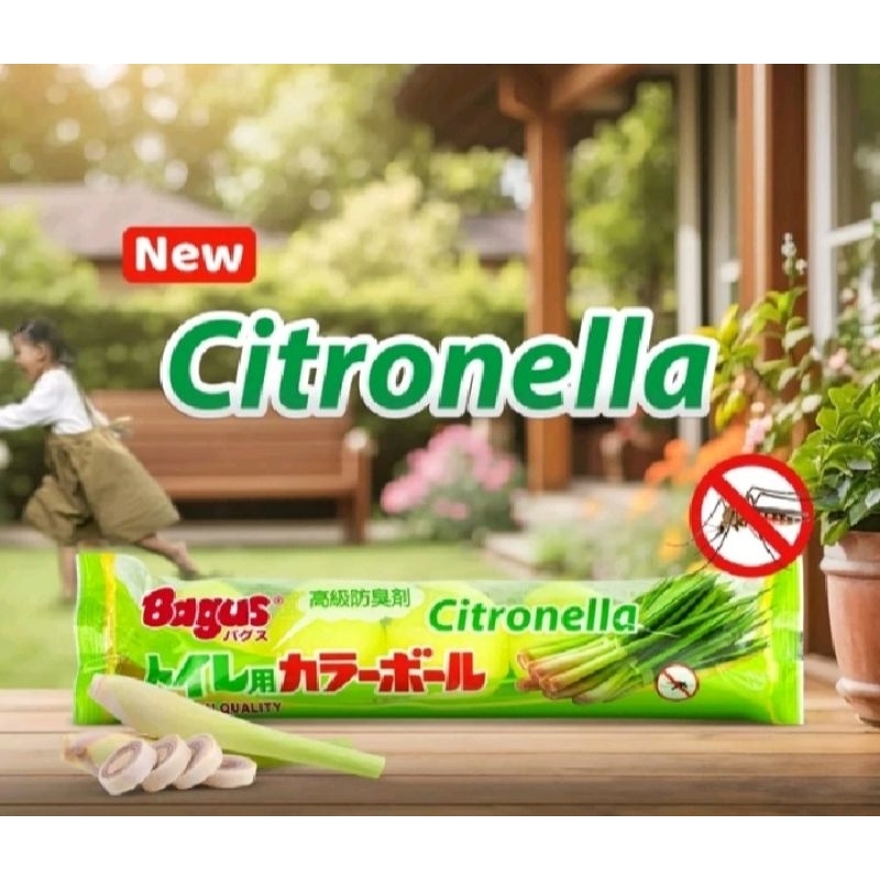 Jual Bagus Kamper Toilet Colour Ball Citronella | Shopee Indonesia