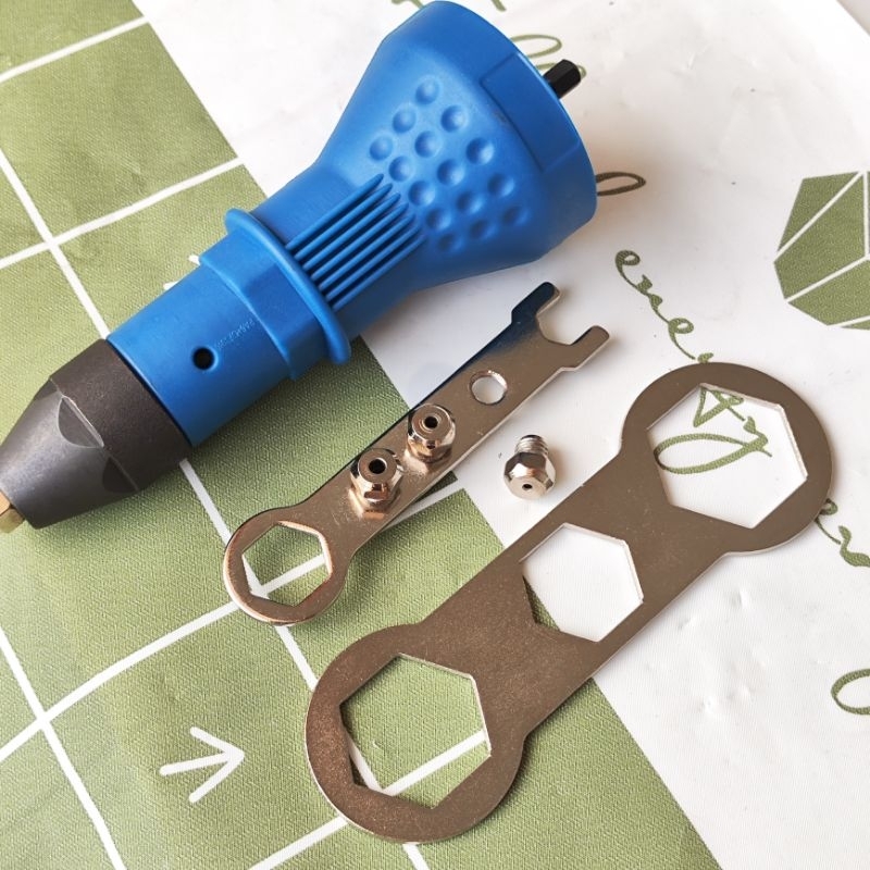 Jual Converter Bor ke Rivet Otomatis Mesin Rivet dengan Bor cordless ...