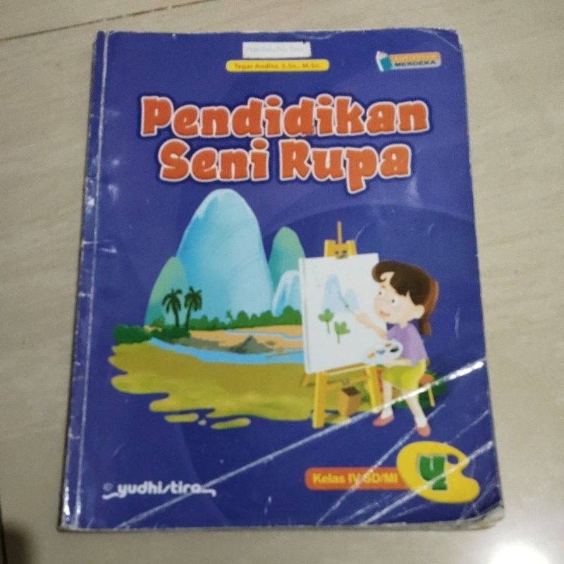 Jual BUKU ORI PENDIDIKAN SENI RUPA KELAS 4 SD PENERBIT YUDHISTIRA KURIKULUM MERDEKA | Shopee ...