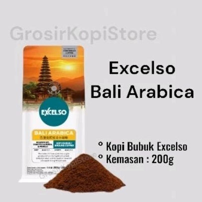 Jual Kopi Bubuk Excelso Bali Arabica 200g | Shopee Indonesia