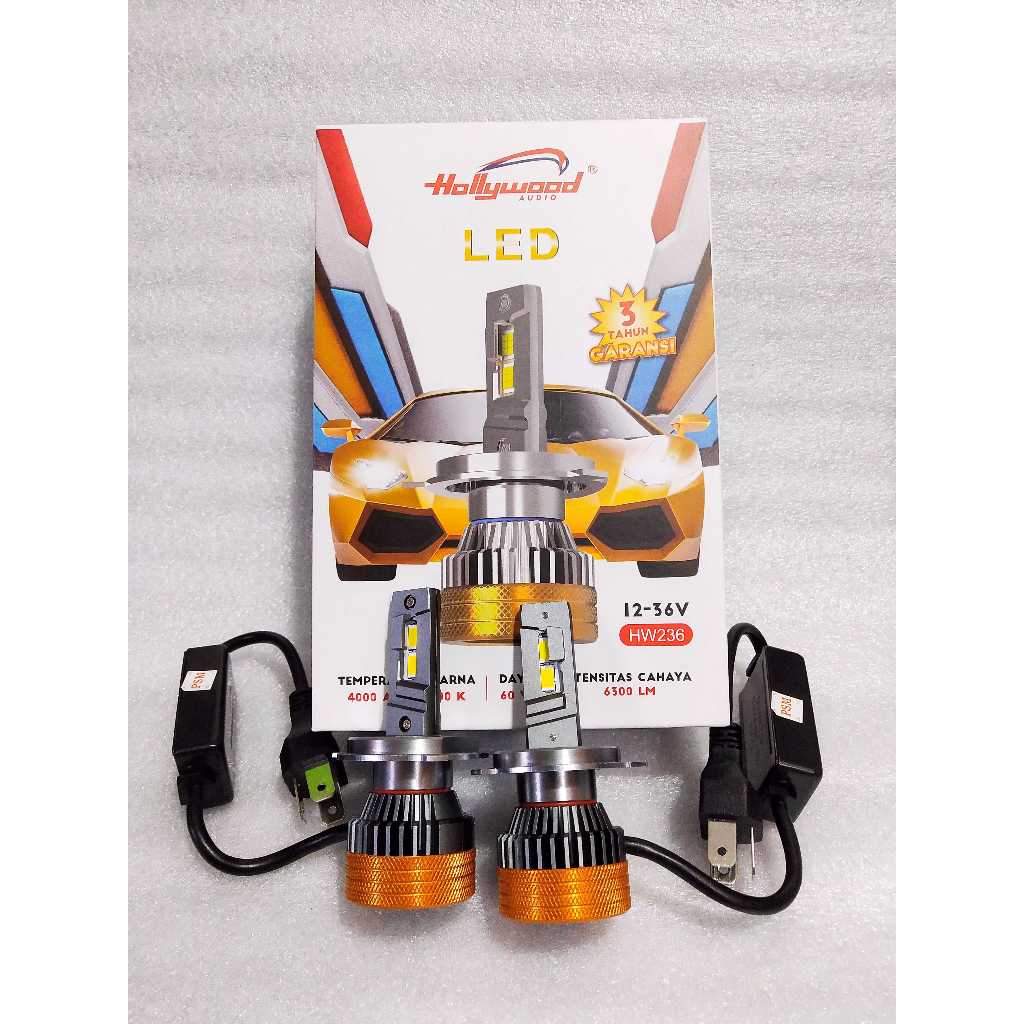 Jual LAMPU BOHLAM UTAMA HEAD LAMP LED PUTIH H4 HEADLAMP DEPAN SANGAT TERANG FOCUS WATT MURNI ...