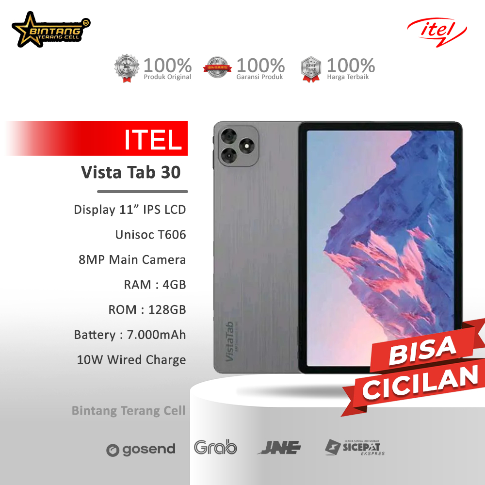 Jual Itel Vista Tab 30 RAM 4/128GB Layar 11" Garansi Resmi | Shopee ...