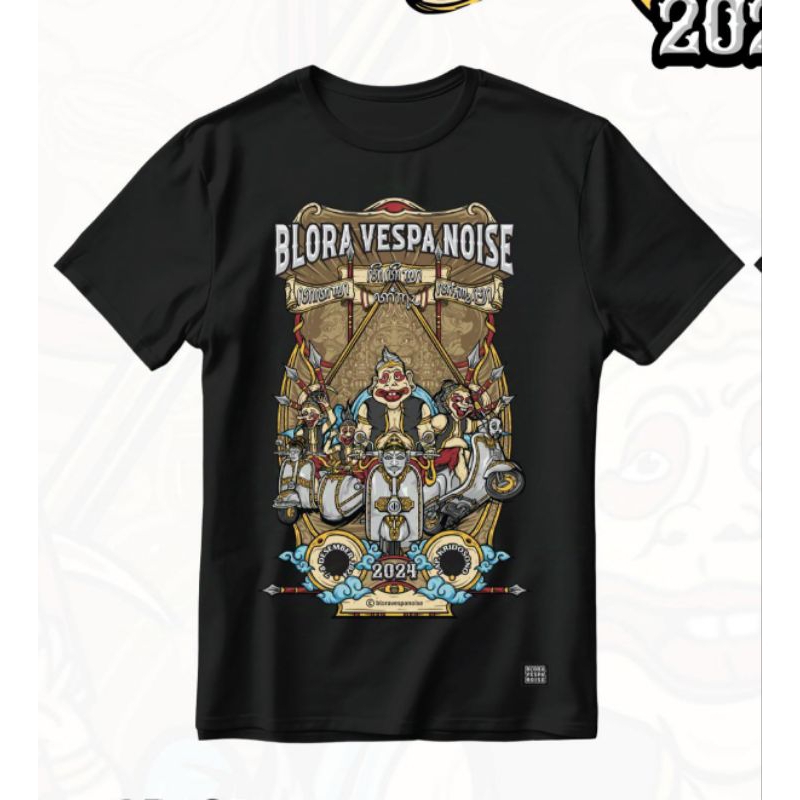 Jual TSHIRT ORIGINAL BLORA VESPA NOISE | Shopee Indonesia
