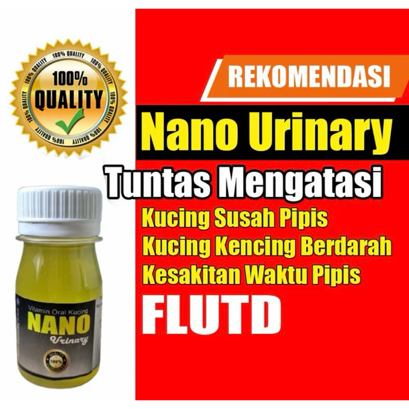 Jual nano urinary vitamin kucing flutd susah kencing | Shopee Indonesia