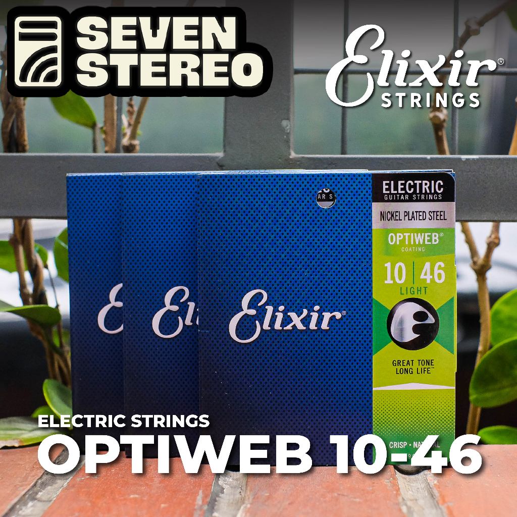 Jual ELIXIR 19052 OPTIWEB SENAR GITAR ELEKTRIK 10-46 | Shopee Indonesia
