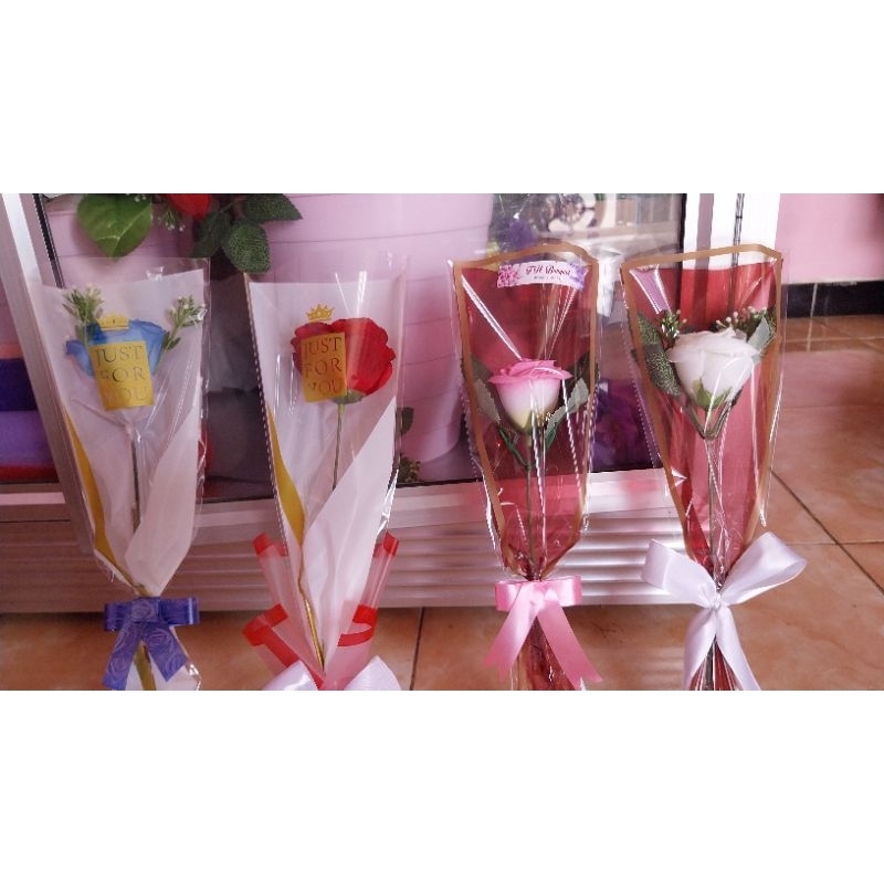 Jual buket bunga satu tangkai/buket hari guru | Shopee Indonesia