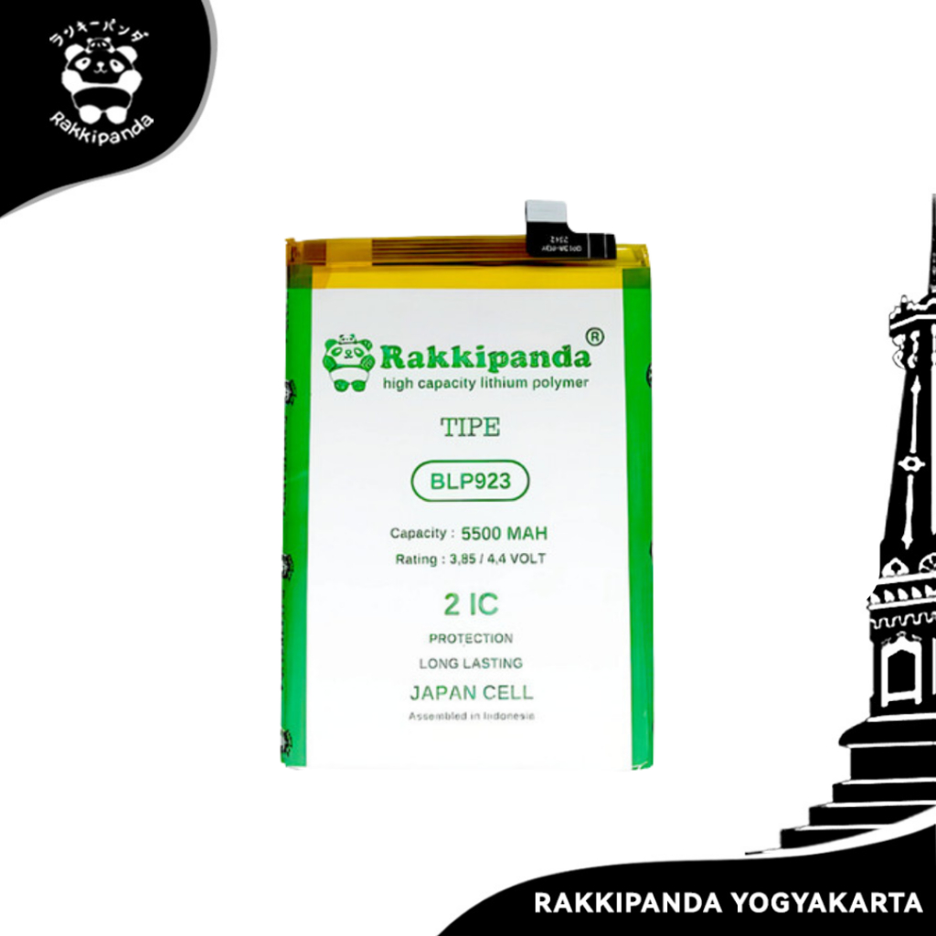 Jual Baterai RakkiPanda Battery BLP923 Oppo A57 / A77 (5G) / A97 (5G ...