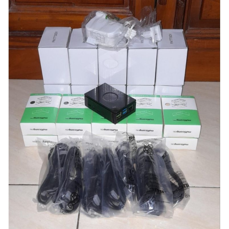 Jual Raspberry Pi 4 Model B 8GB Original Pi 4B RAM 8 GB + Acc Made in ...