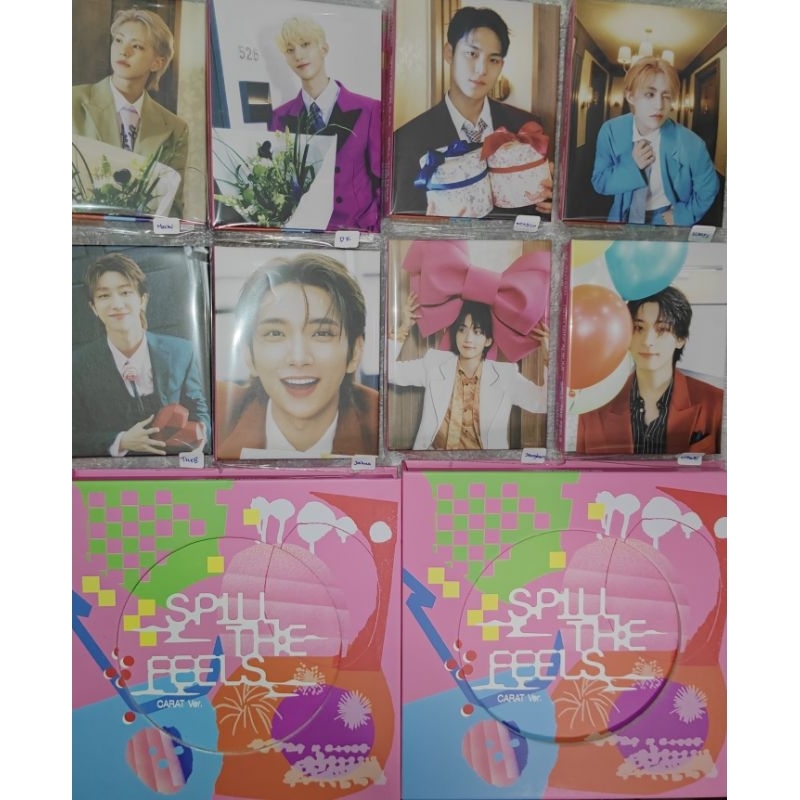 Jual SEVENTEEN OFFICIAL Binder Kolbuk Box Album Only Photocard PC SPILL THE FEELS CARAT VER ...