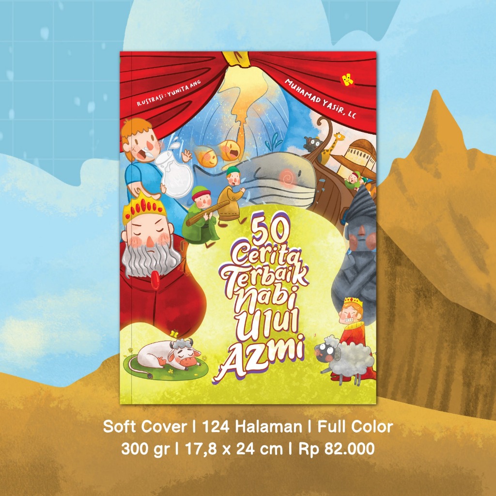 Jual 50 Cerita Terbaik Nabi Ulul Azmi FULL COLOR Buku Anak Islam ...
