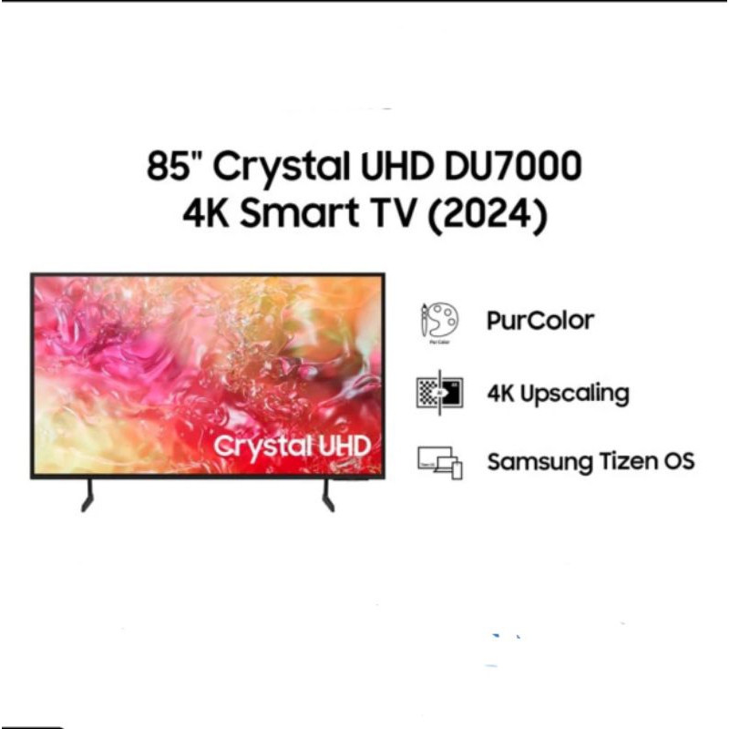 Jual Samsung Smart TV 85 inch 85DU7000 Crystal UHD 4K UA85DU7000 85 ...
