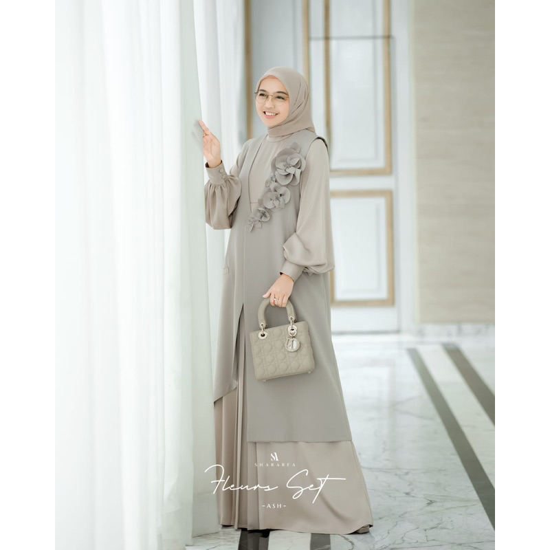 Jual Fleurs Set ( Inner dan Outer ) by shArarea | Shopee Indonesia