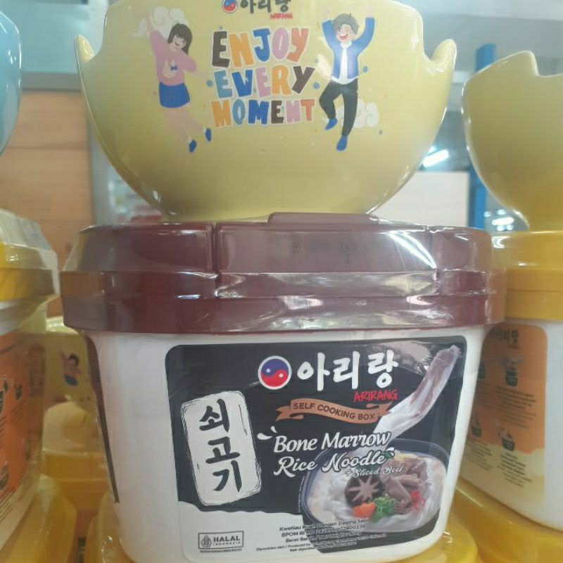 Jual mie arirang bone marrow rice noodle FREE MANGKOK | Shopee Indonesia