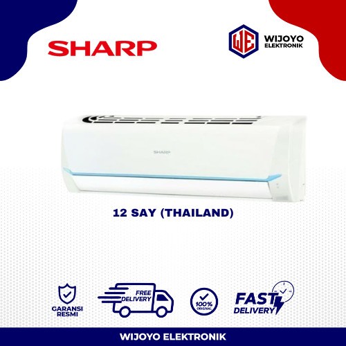 Jual AC SHARP AH-A 12 SAY Thailand 1 1/2 PK R32 1.5 PK GARANSI 10 TAHUN ...