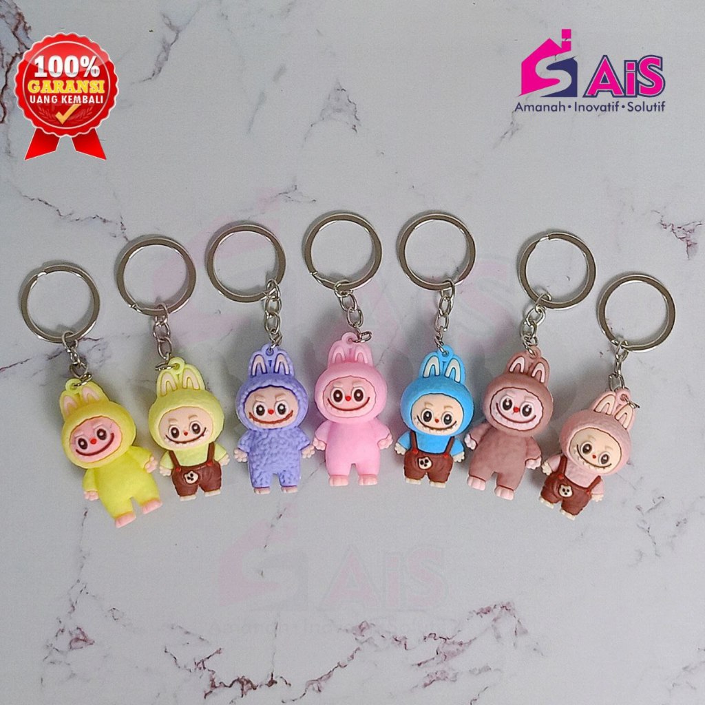 Jual GANTUNGAN KUNCI LABUBU KEY CHAIN LABUBU LUCU GANTUNGAN LABUBU ...
