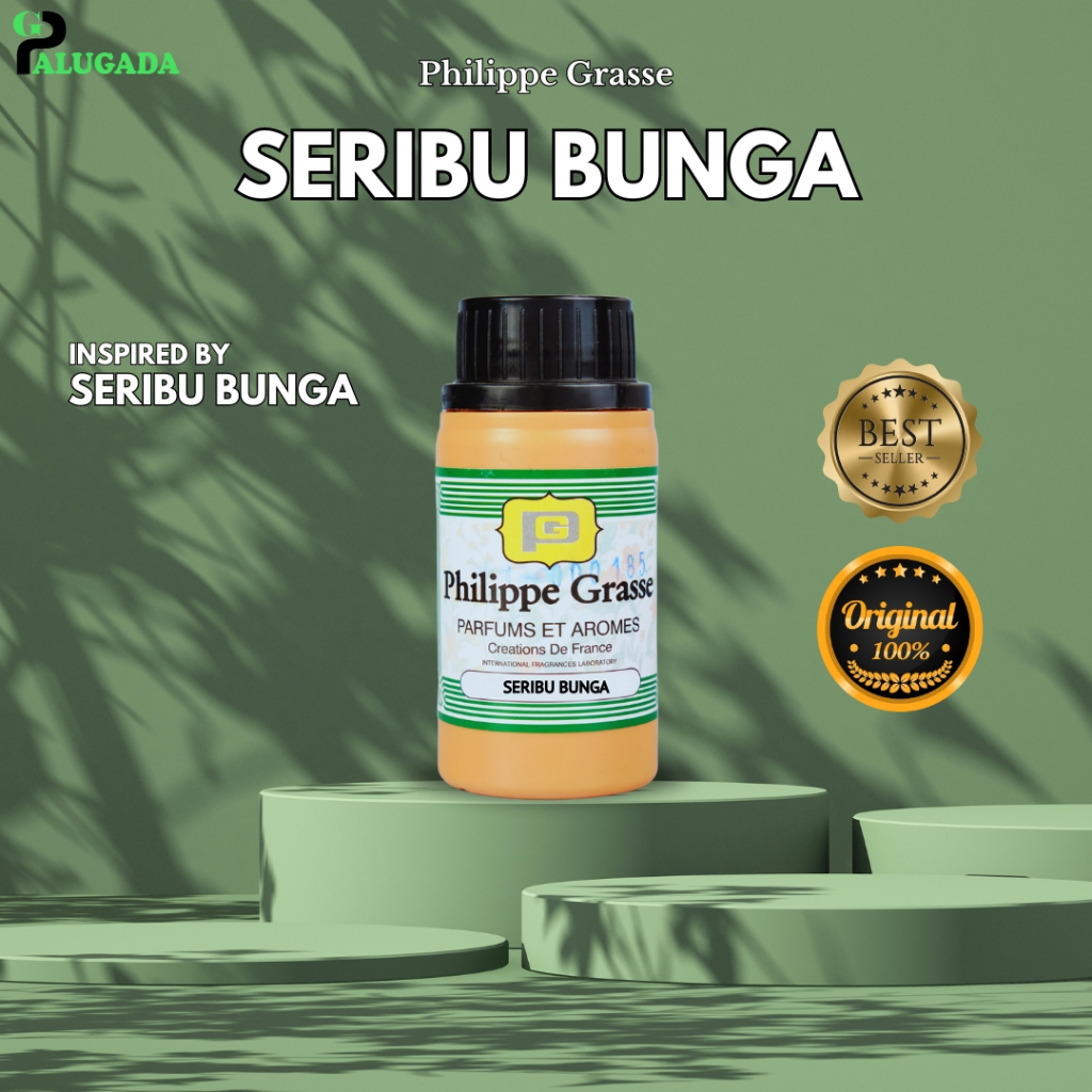 Jual bibit parfum murni SERIBU BUNGA PHILIPPE GRASSE 100ML SEGEL ...