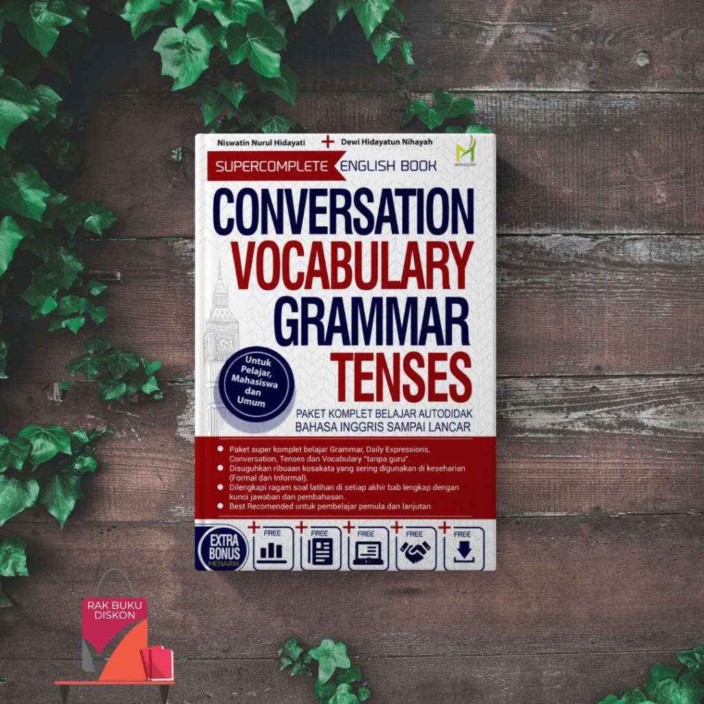 Jual Buku COnversation Vocabulary Grammar Tenses | Shopee Indonesia