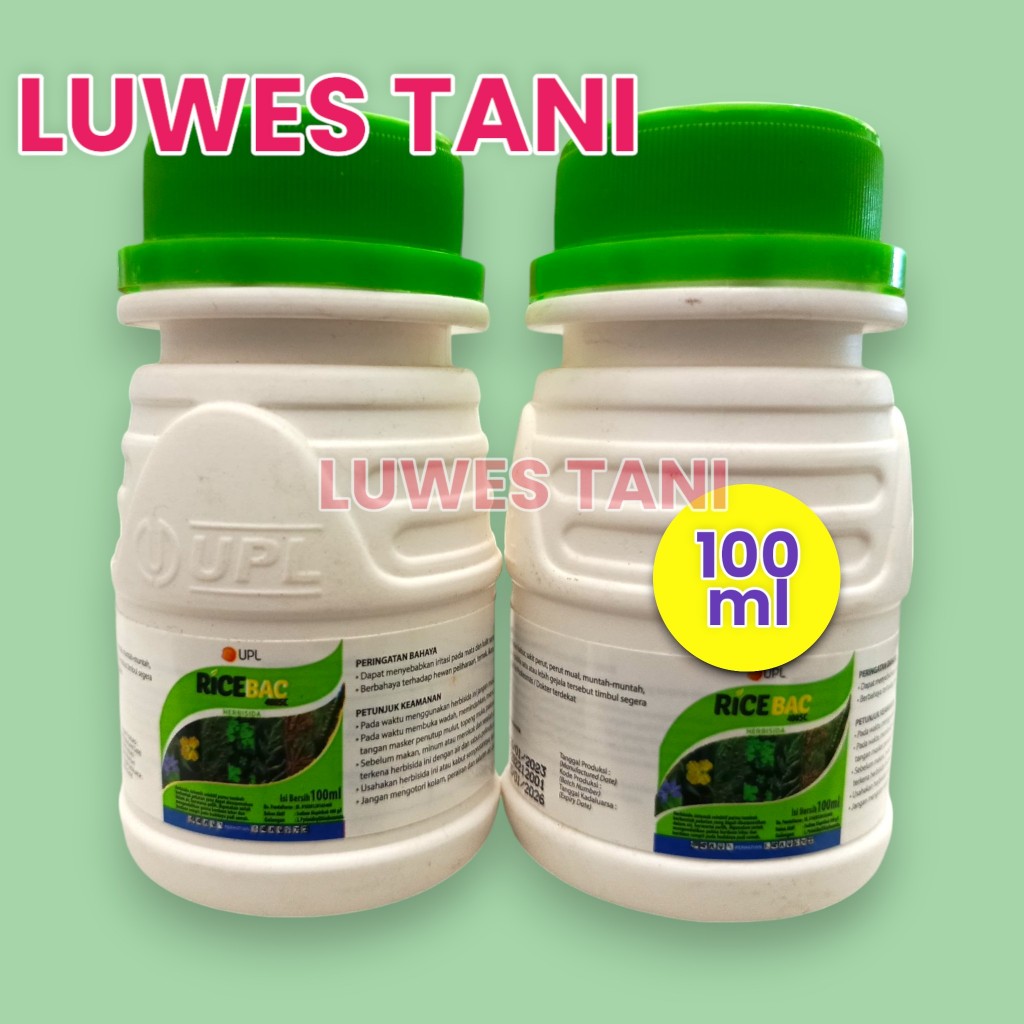 Jual RICEBAC 400SC 100 ML HERBISIDA | Shopee Indonesia