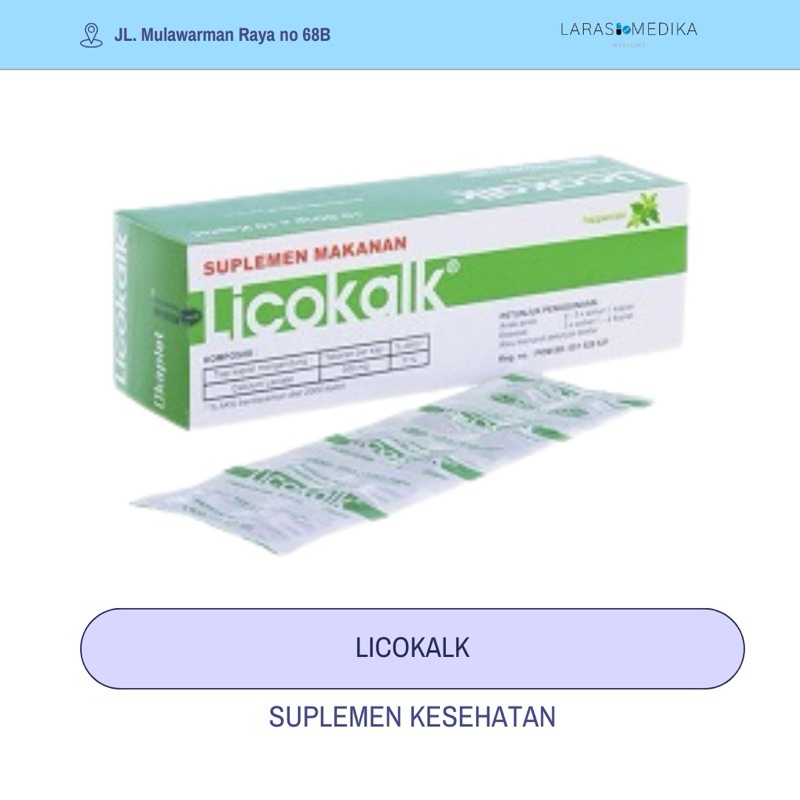 Jual Licokalk (strip) | Shopee Indonesia
