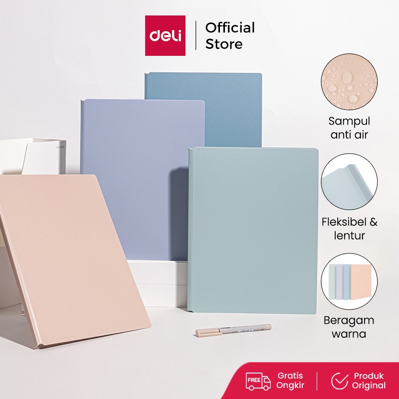 Jual Deli Map Dokumen / Display Book A4 PQ606 | Shopee Indonesia