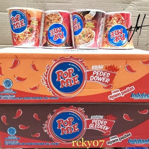 Jual Pop Mie Spesial Gledek - Dower ( 1 Dus isi 12 Cup ) | Shopee Indonesia
