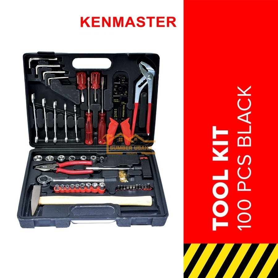 Jual Toolset Toolkit Toolbox Tool Set Tool Kit Tool Box 100pc ...