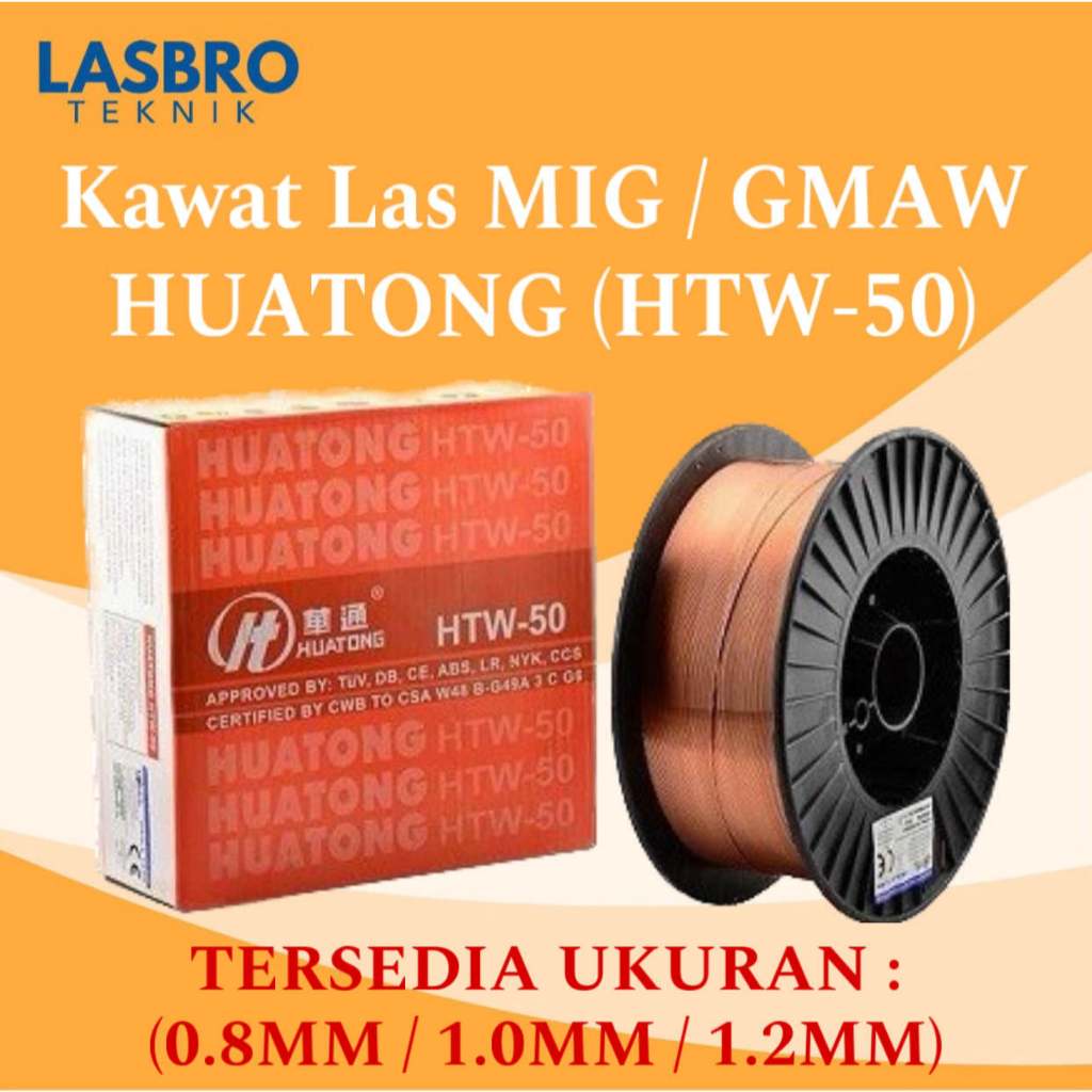 Jual Kawat Las MIG/GMAW HUATONG HTW-50 15KG | Shopee Indonesia