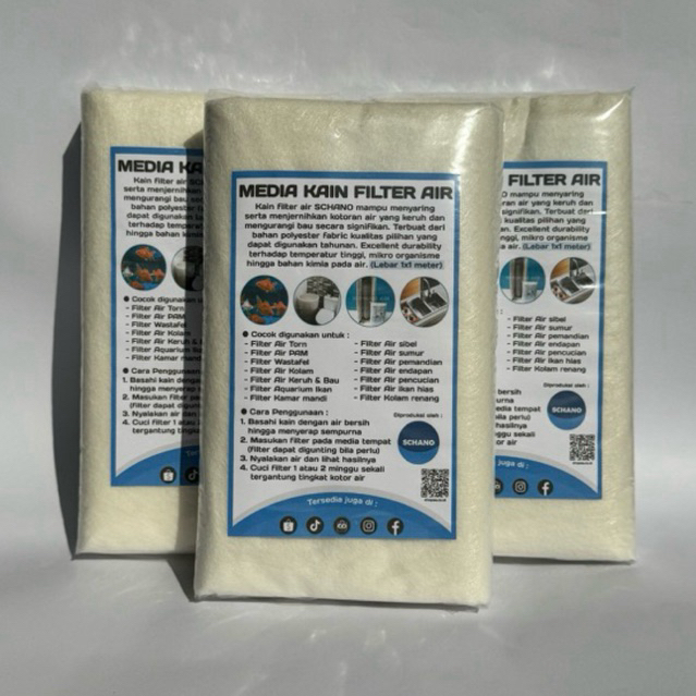 Jual [1 X 1 Meter] MEDIA KAIN FILTER AIR SHANO KOI | Shopee Indonesia