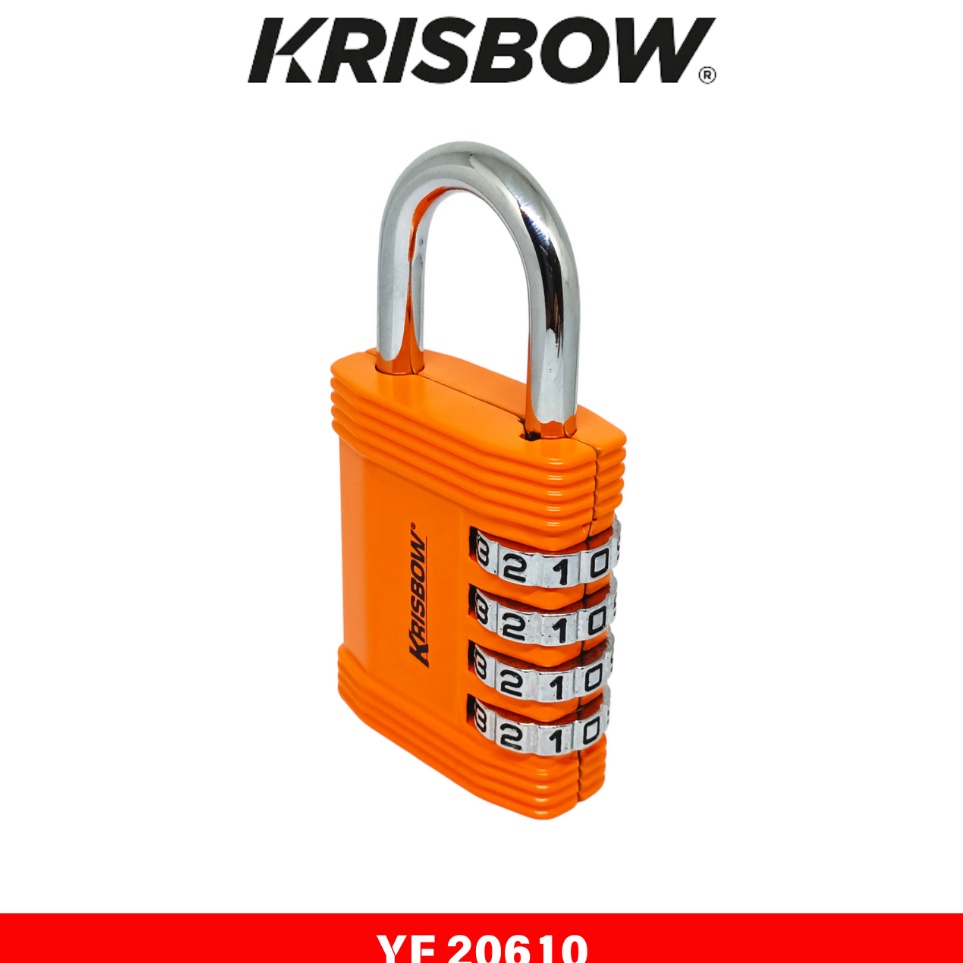 Jual KODE E15D Gembok 4 Angka Kombinasi Anti Maling Koper Padlock ...