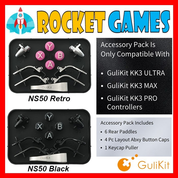 Jual GuliKit KK3 Accessory Pack for GuliKit Controller KK3 Max KK3 Pro ...