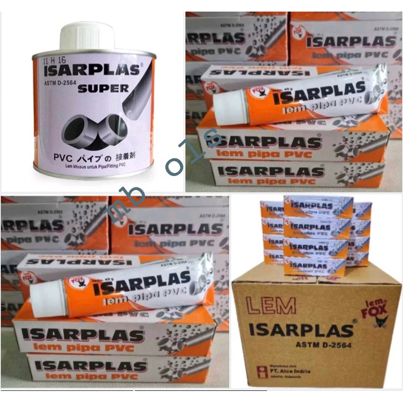 Jual LEM PIPA ORIGINAL ISARPLAS 40 GRAM & KALENGAN KUAS 400 GRAM LEM ...