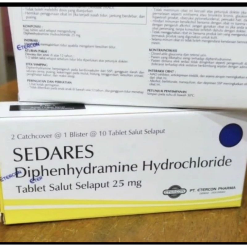 Jual sedares 25mg | Shopee Indonesia